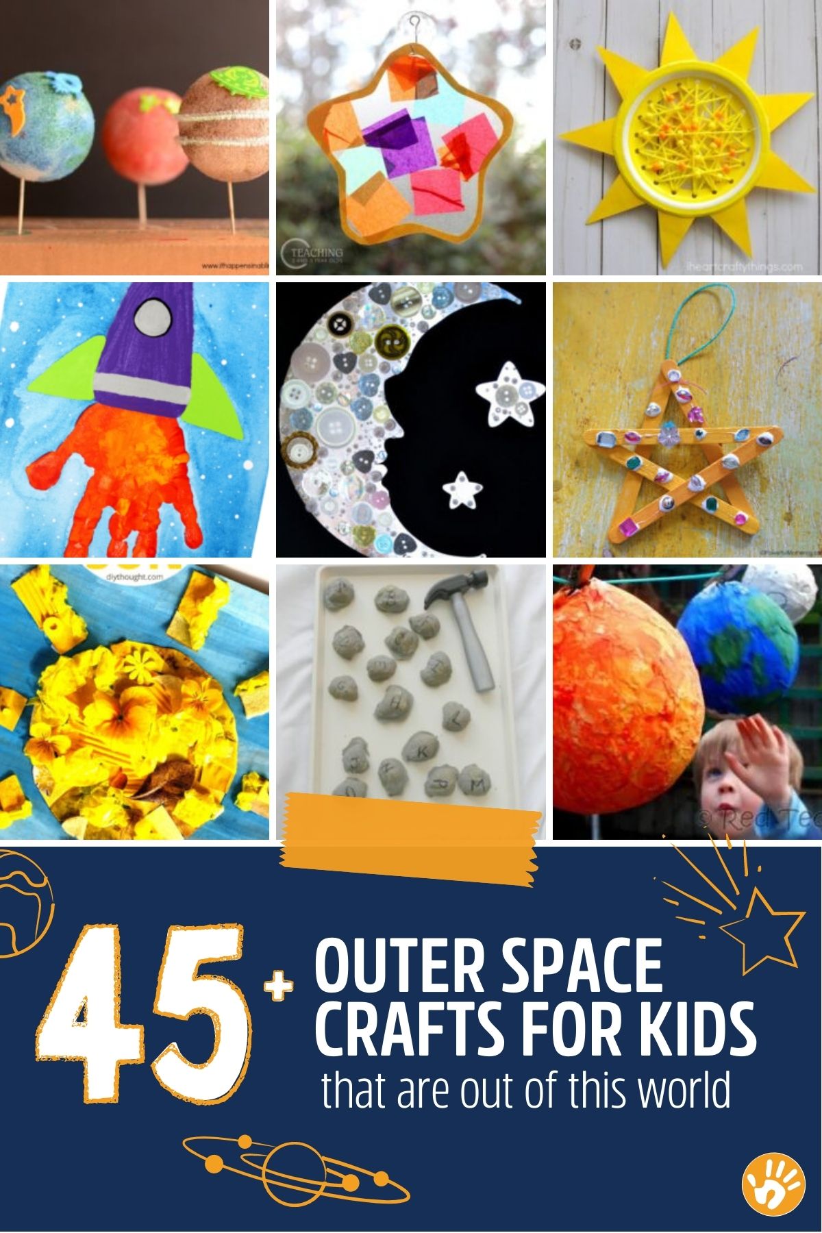 Outer Space Art For Kids