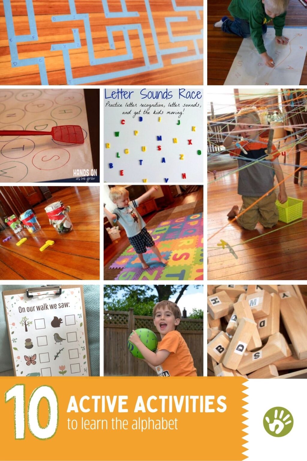 50 Simple Alphabet Activities for Preschoolers - Hands On As We Grow®