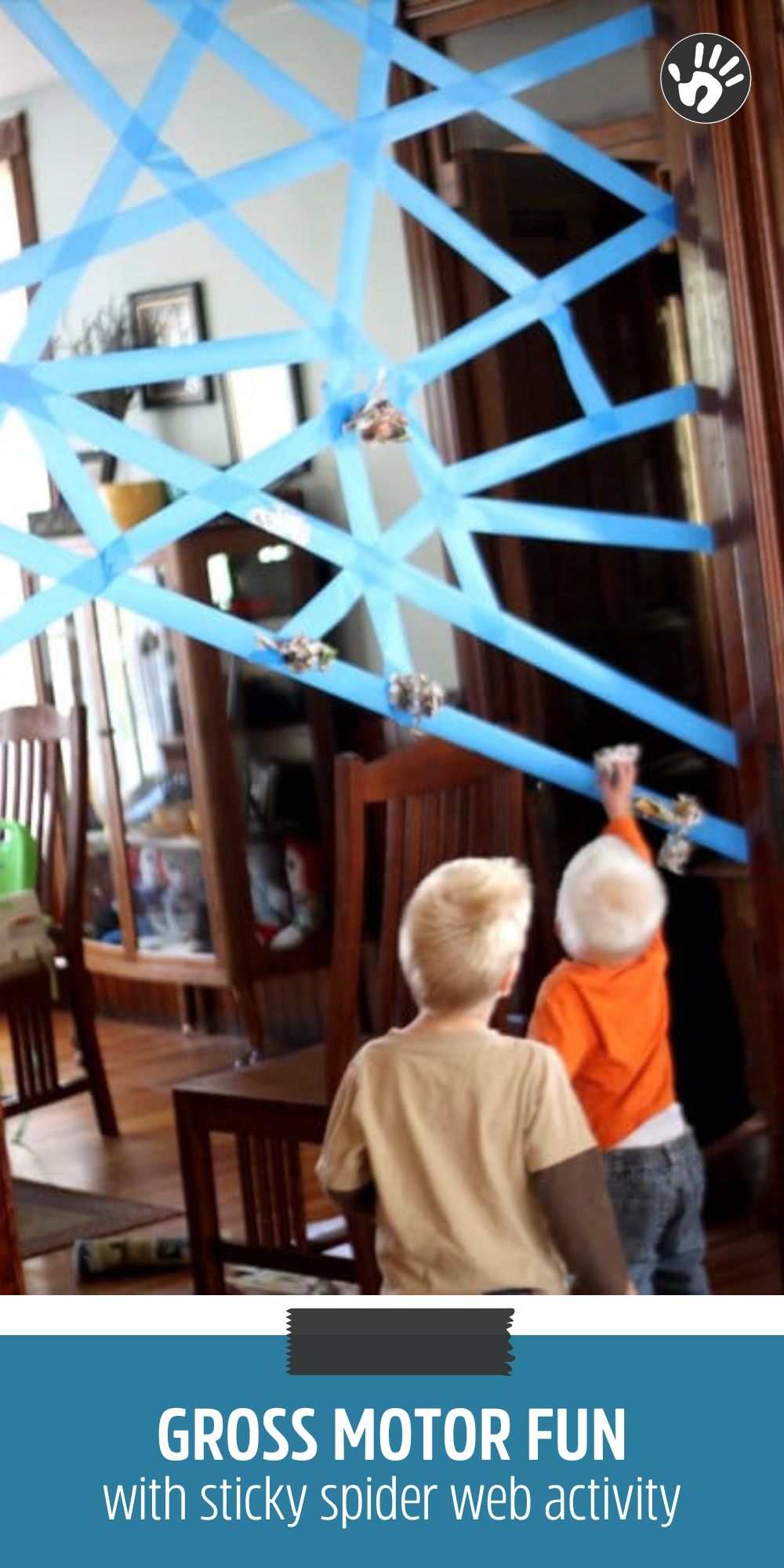 Sticky Spider Web Activity That Is Fun and Simple - HOAWG