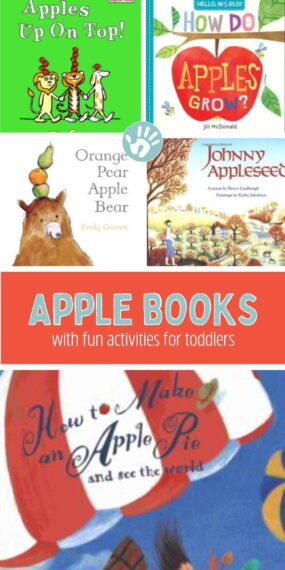 Apple Books for Toddlers with Simple Fun Activities - HOAWG