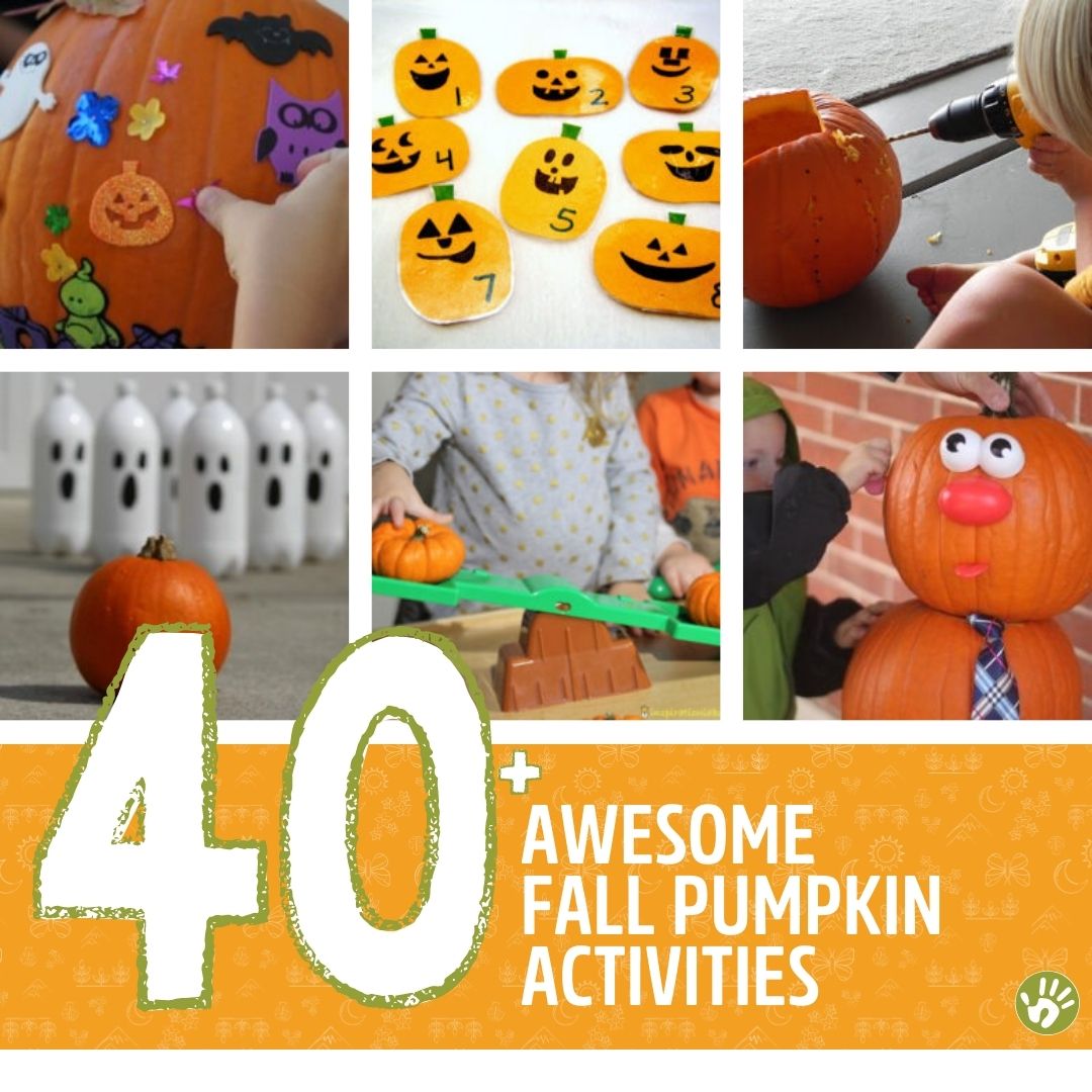 40+ Fun & Easy Fall Pumpkin Activities for Kids - Hands On As We Grow®