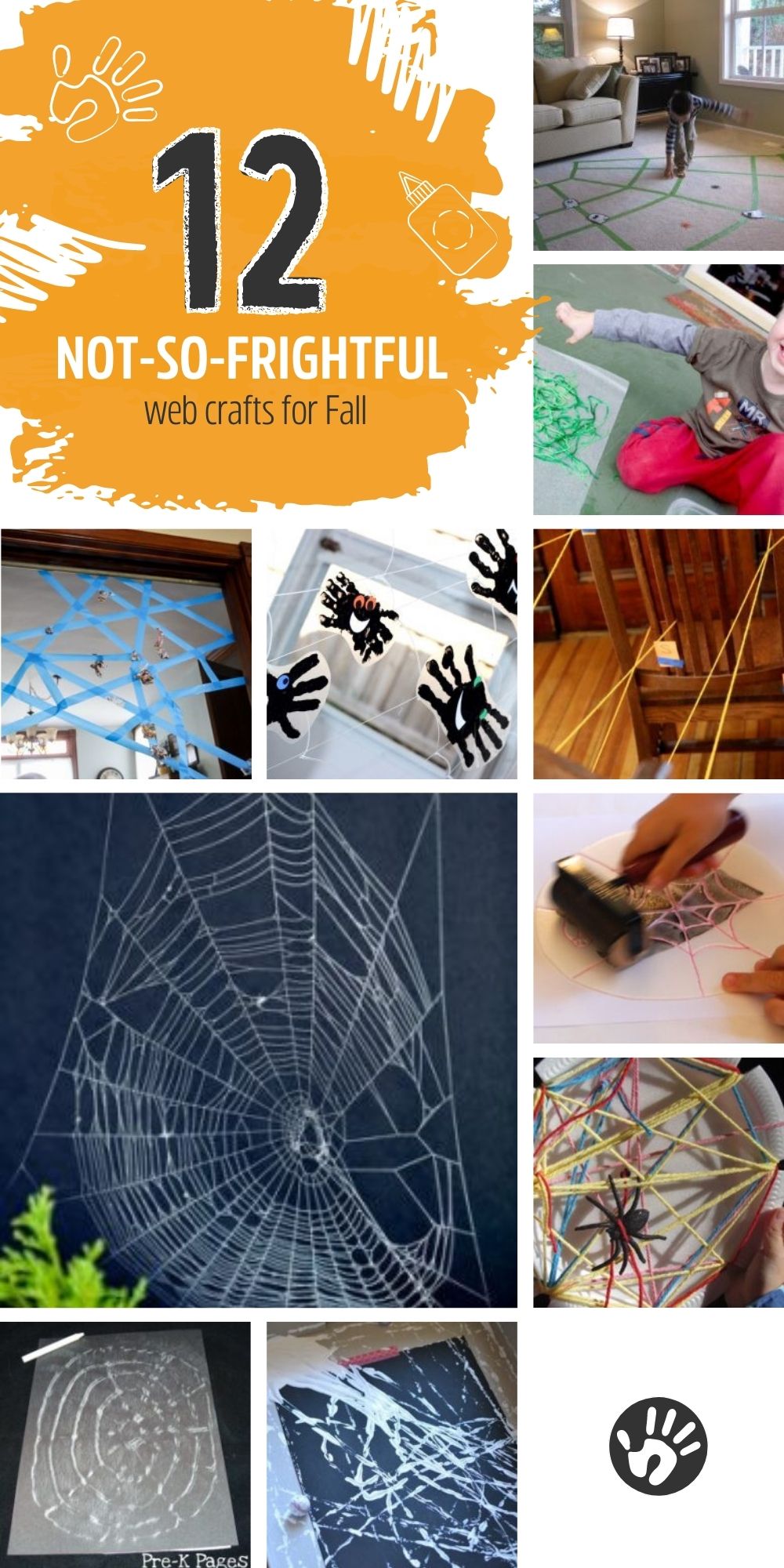 12 Not-So-Frightful Spider Web Crafts for Fall