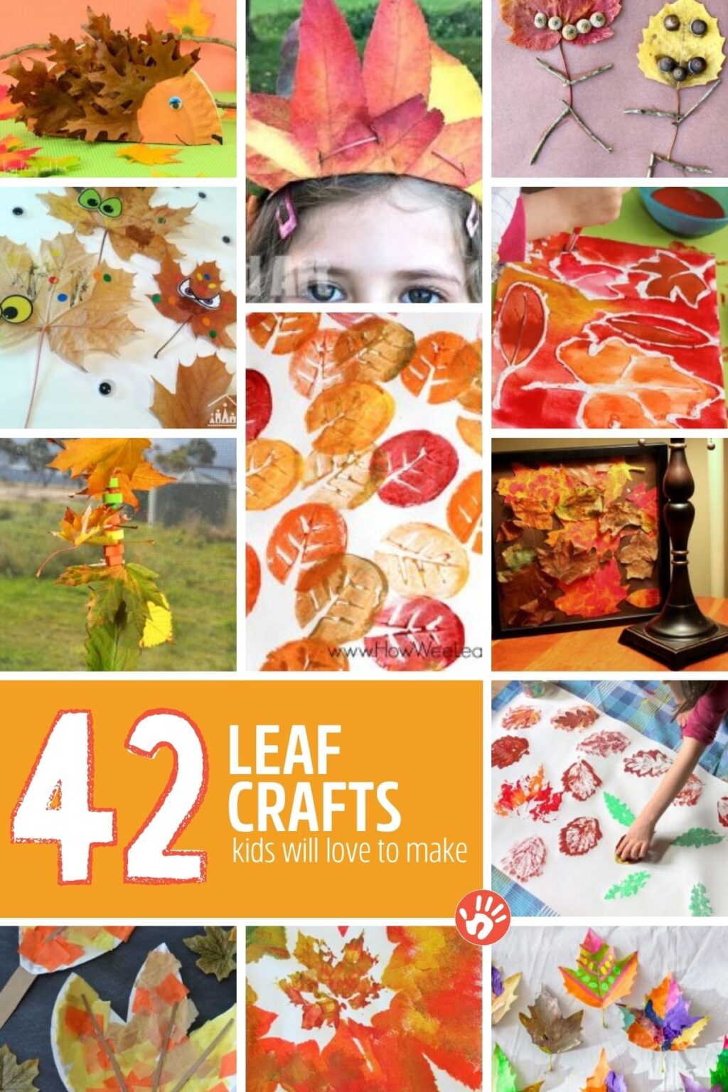 42 Stunning Leaf Crafts for Kids to Make - Hands On As We Grow®