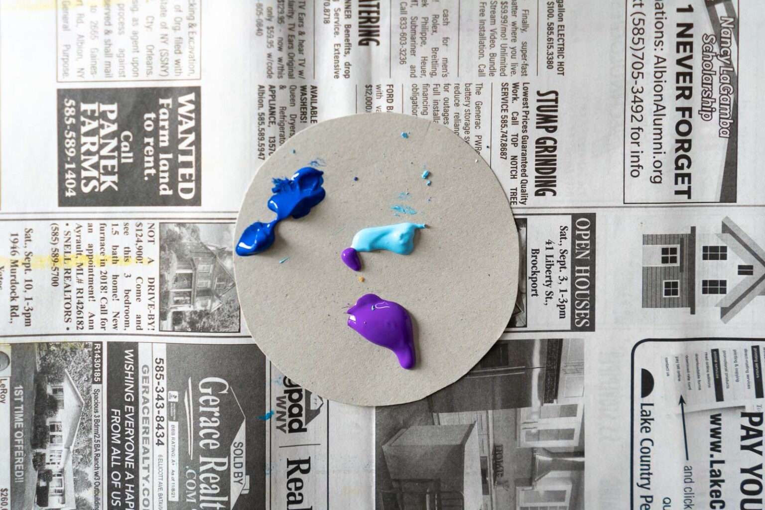 A Great Garland Craft Made From Your Child's Sparkly Scrape Art