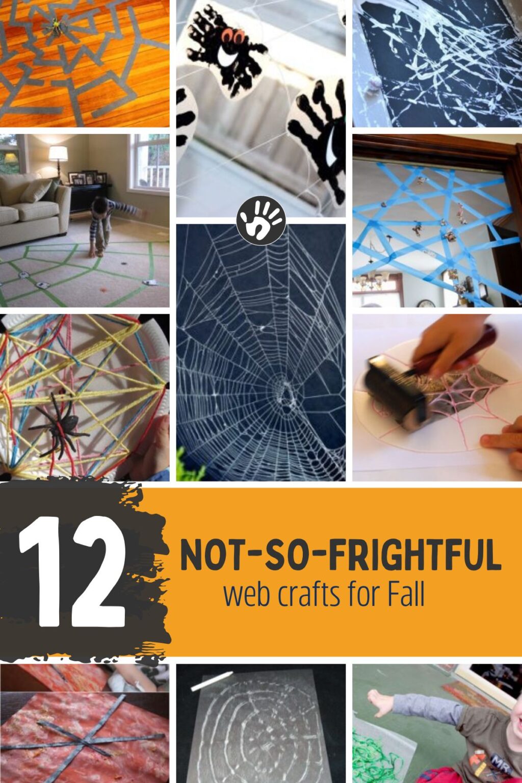 12 Not-So-Frightful Spider Web Crafts for Fall