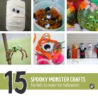 15 Spooky Halloween Monster Crafts for Kids | HOAWG