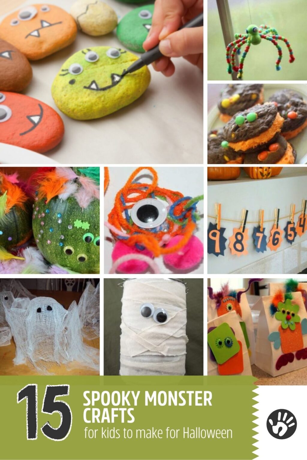 Yarn Monsters: A Halloween Craft for Kids - Hands On As We Grow®