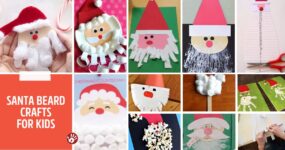 48 Santa Crafts for Kids to Make! Oh-So-Simple!