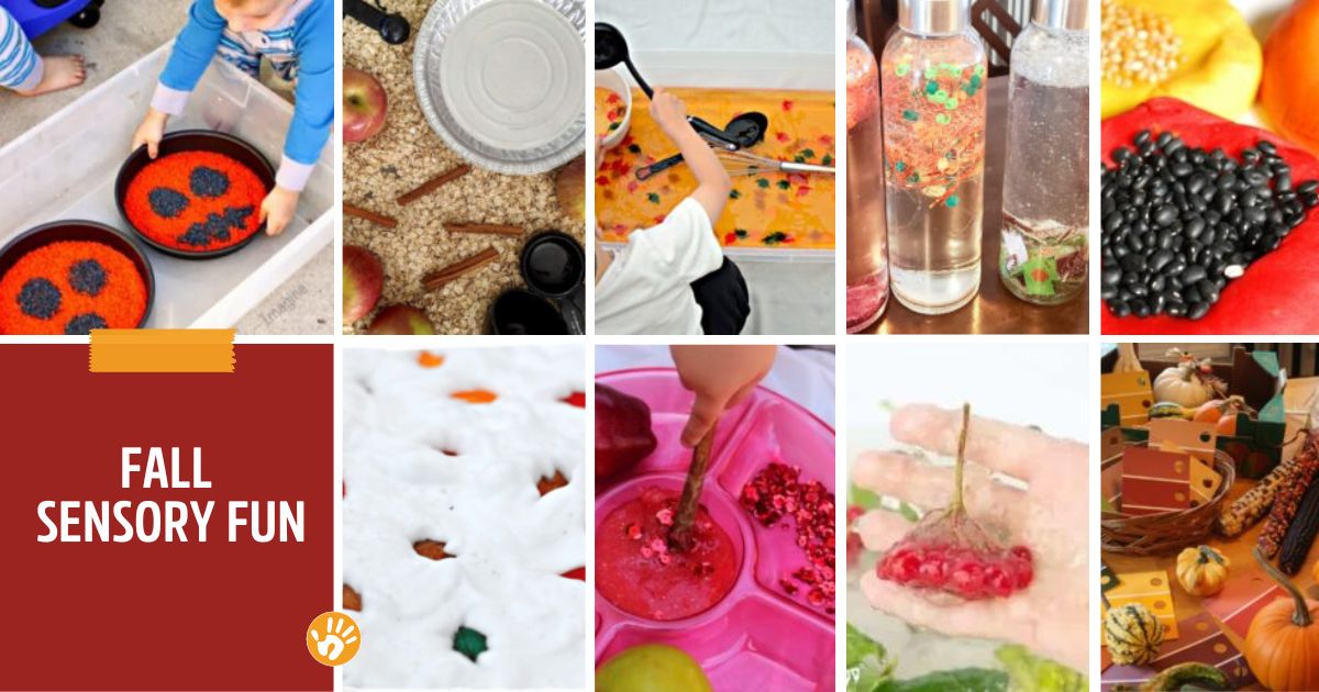 24 Autumn Sensory Ideas Kids will be Obsessed Over