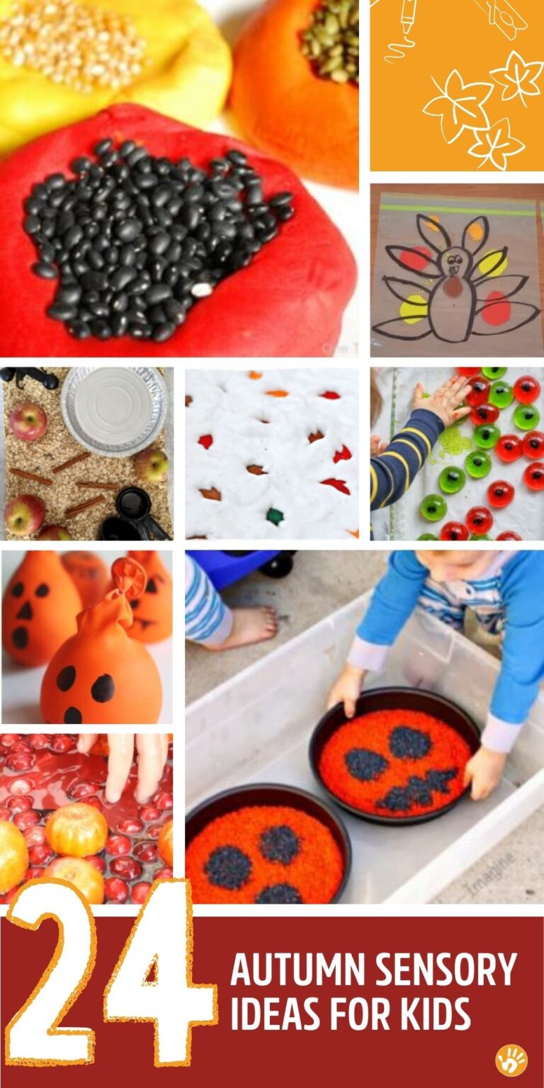 24 Autumn Sensory Ideas Kids will be Obsessed Over