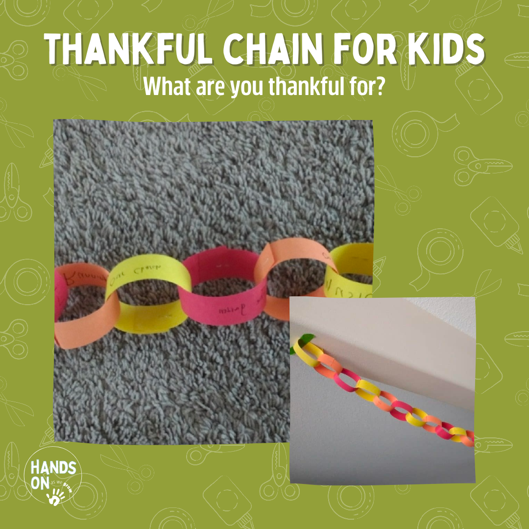Make Your Own Simple Thankful Chain for Thanksgiving | HOAWG