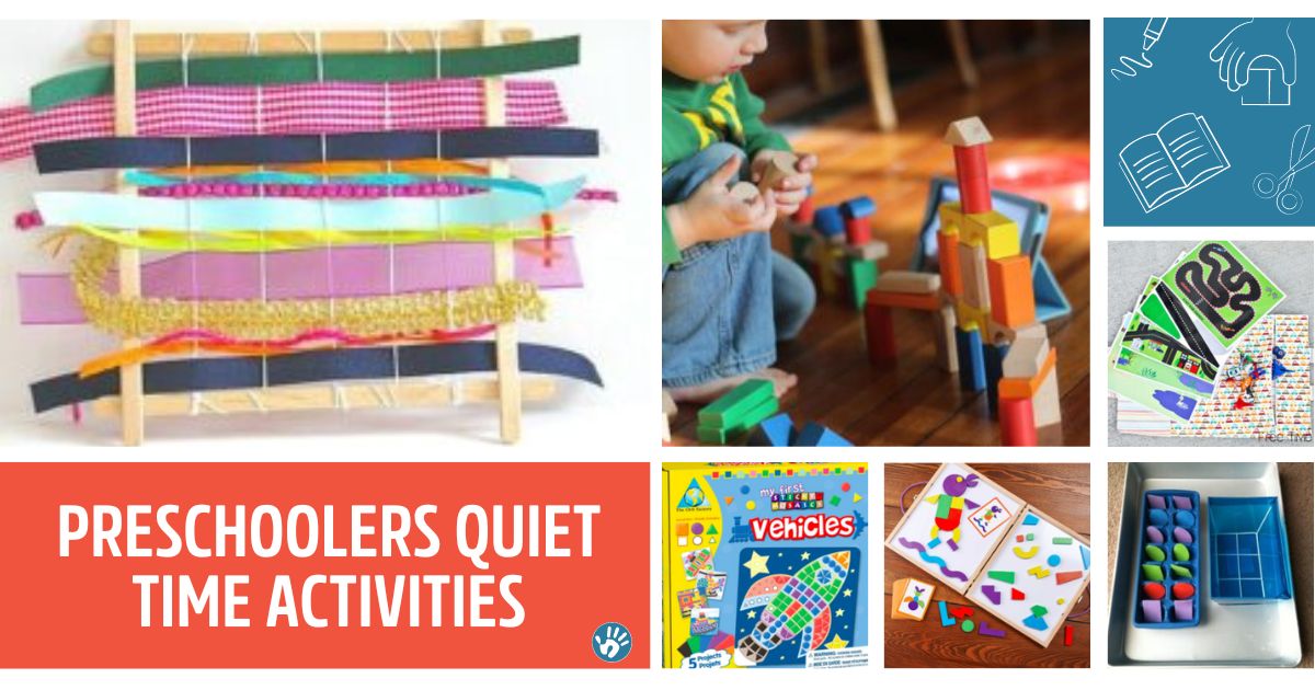 Preschoolers Quiet Time Activities Perfect for 4 Year old's - HOAWG