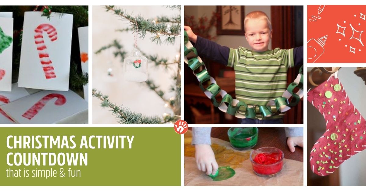 Simple & Easy Christmas Activity Countdown - Hands On As We Grow®