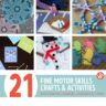 21 Winter Fine Motor Activities and Crafts for Kids - HOAWG