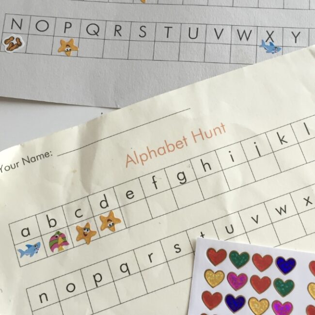 50 Simple Alphabet Activities for Preschoolers - Hands On As We Grow®