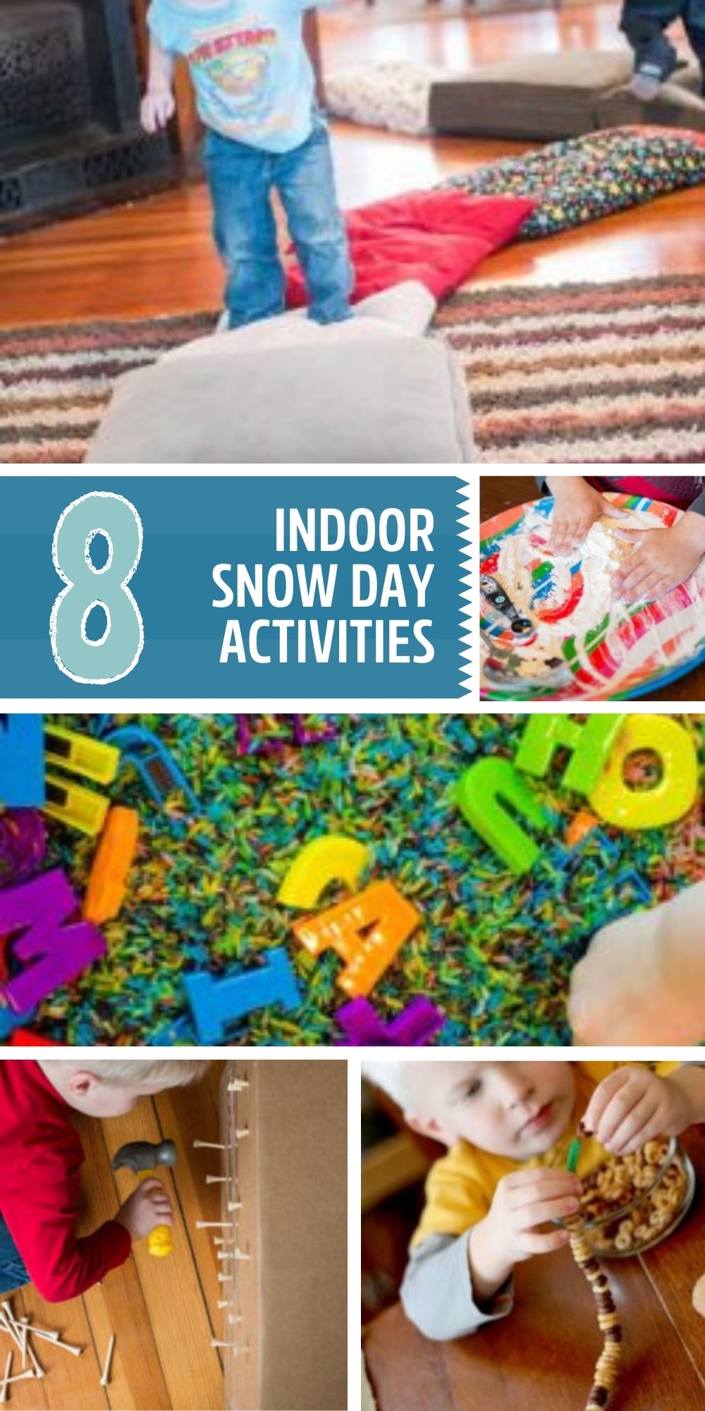 10 Snow Day Activities for Kids to do Inside! - HOAWG