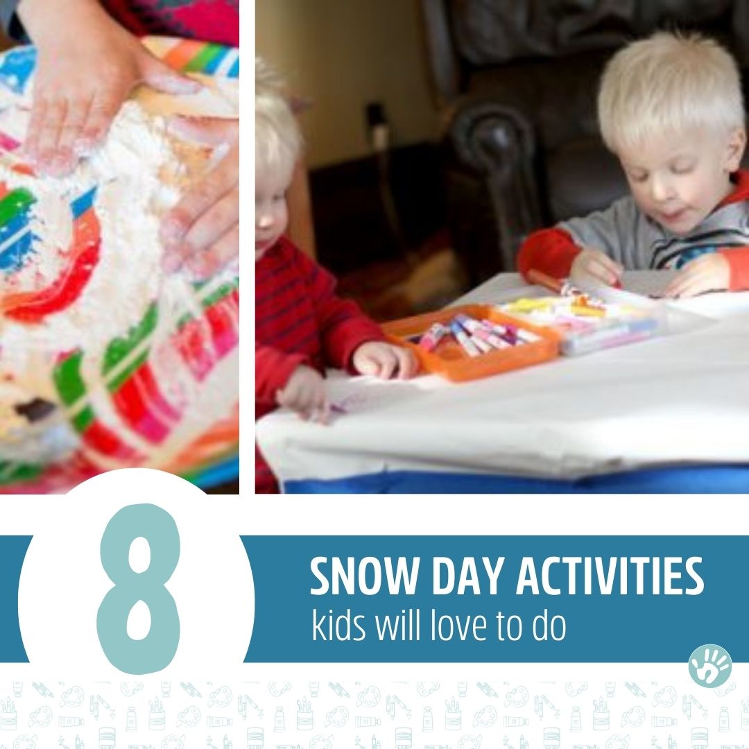 10 Snow Day Activities for Kids to do Inside! - HOAWG