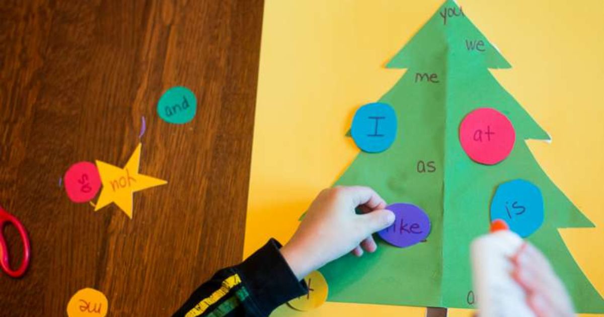 Decorate the Christmas Tree with Sight Words - Hands On As We Grow®