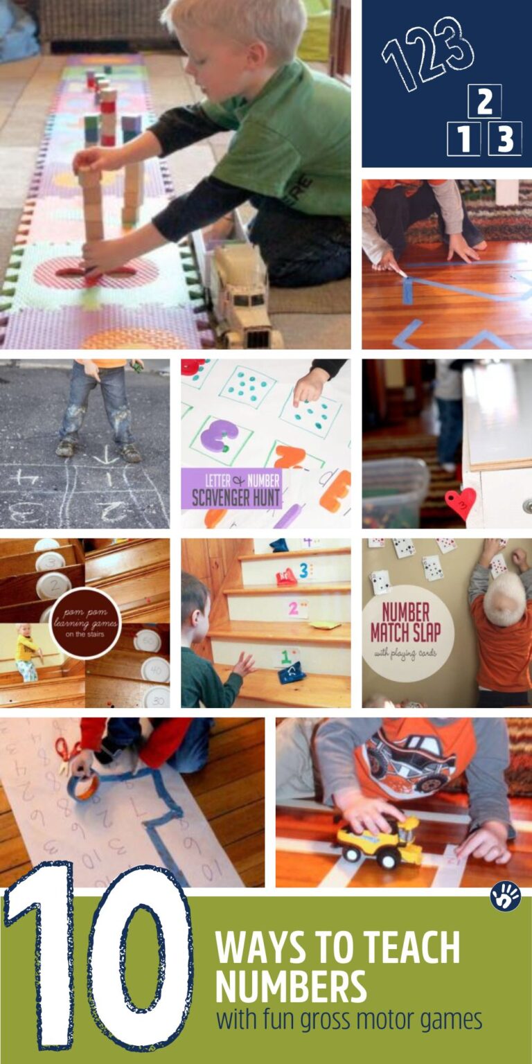 10 Fun Learning Numbers Games for Kids on the Move - HOAWG