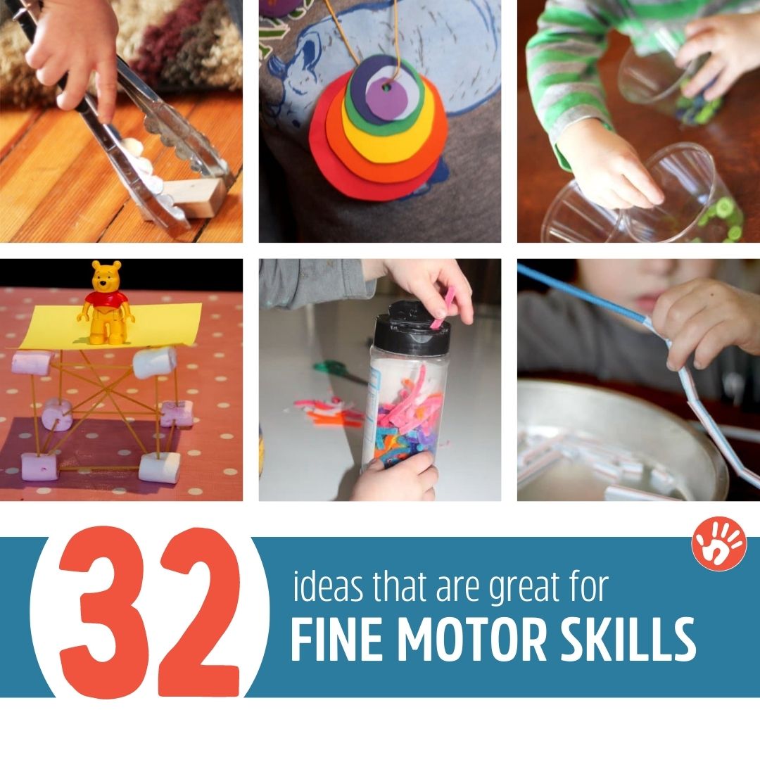 32 Objects for Strengthening Fine Motor Skills - Hands On As We Grow®
