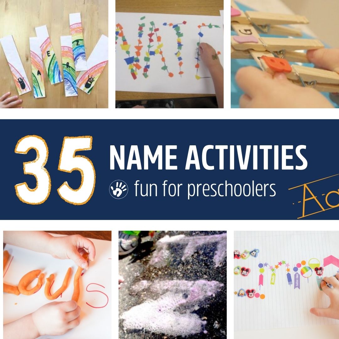 35 Fun Name Activities Perfect For Preschoolers | HOAWG