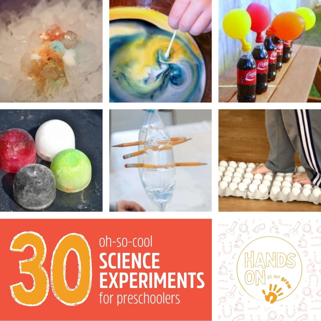 Science Experiments for Preschoolers | hands on : as we grow