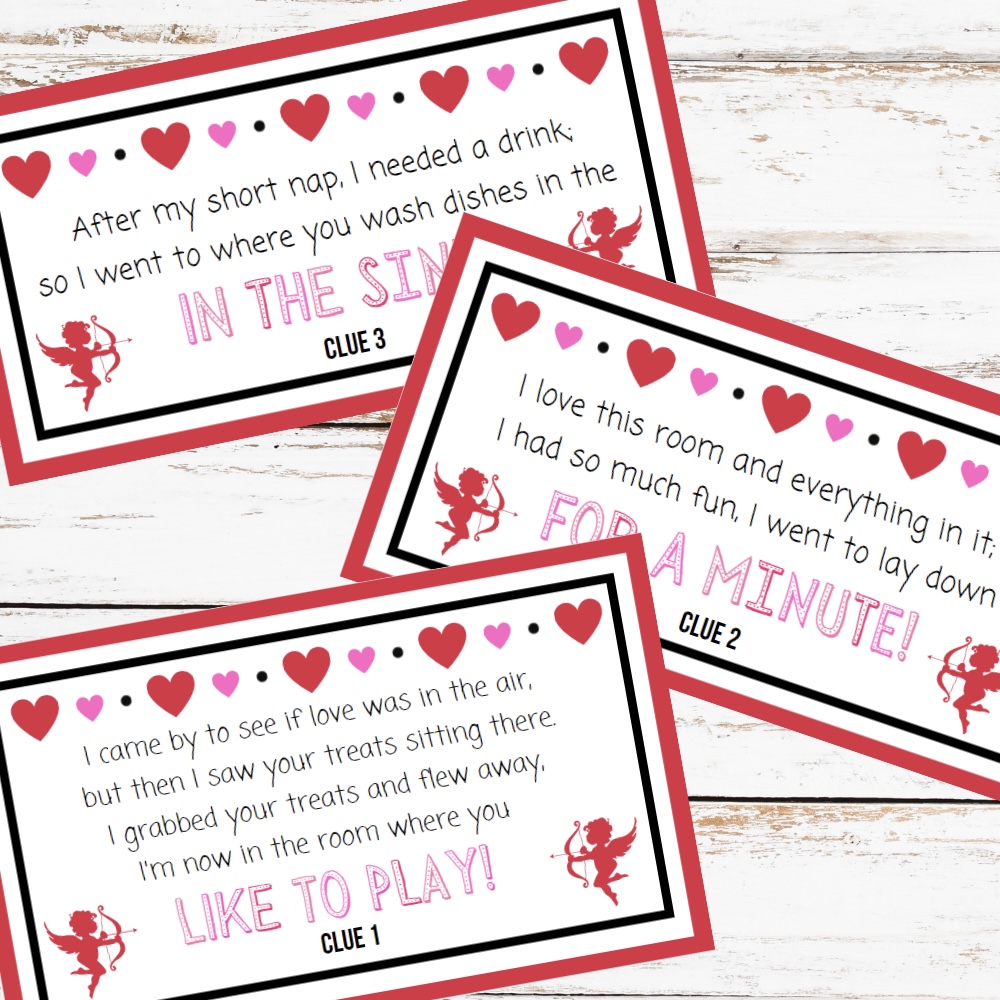 14 Lovely Valentine Scavenger Hunt Ideas for Kids to Do