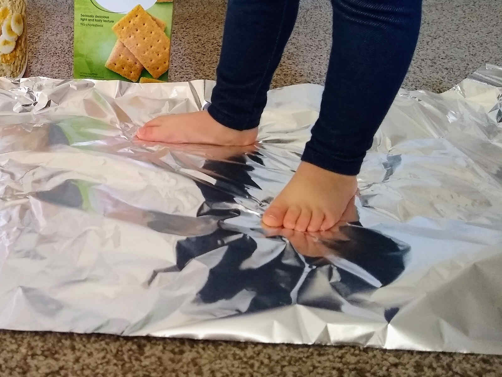 Sensory Foil Activity to Wrap, Strengthen Fingers & Explore Texture