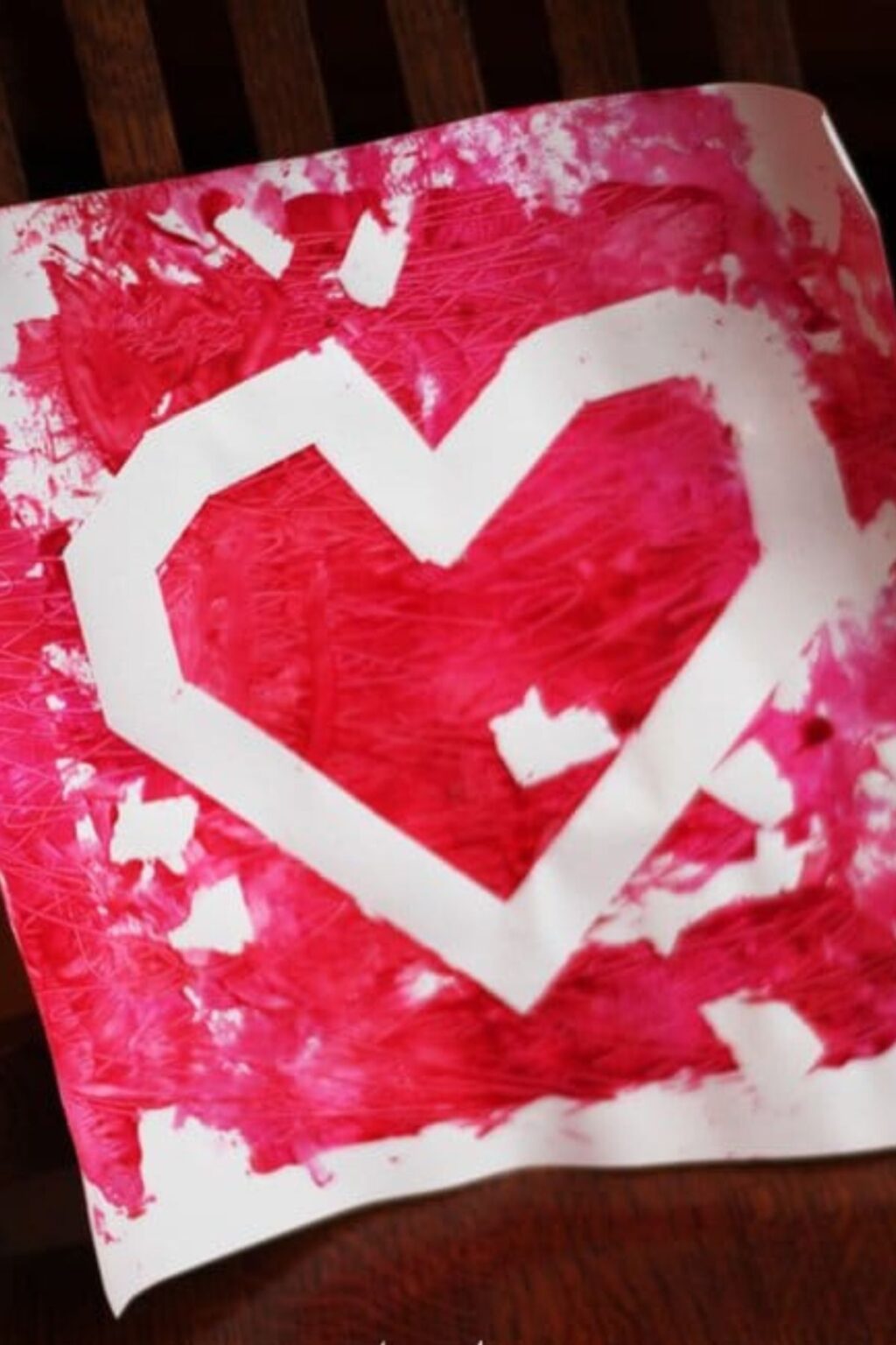 Stuffed Heart Valentines Made with Your Child's Artwork