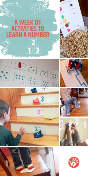 A Week of Activities to Learn A Number - Hands On As We Grow®