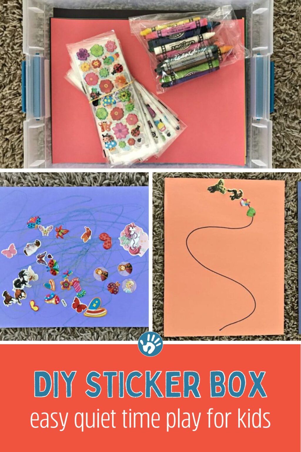 DIY Busy Bins for Six Go-To Quiet Time Activities for Kids | HOAWG
