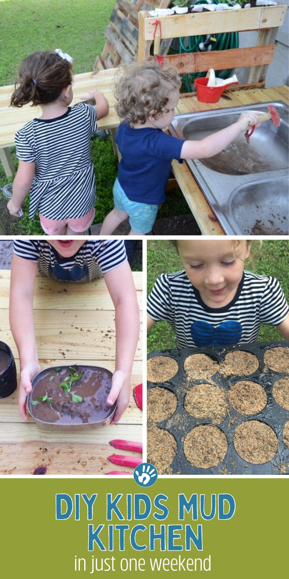 How to DIY Kids Mud Kitchen in Just One Weekend - HOAWG®