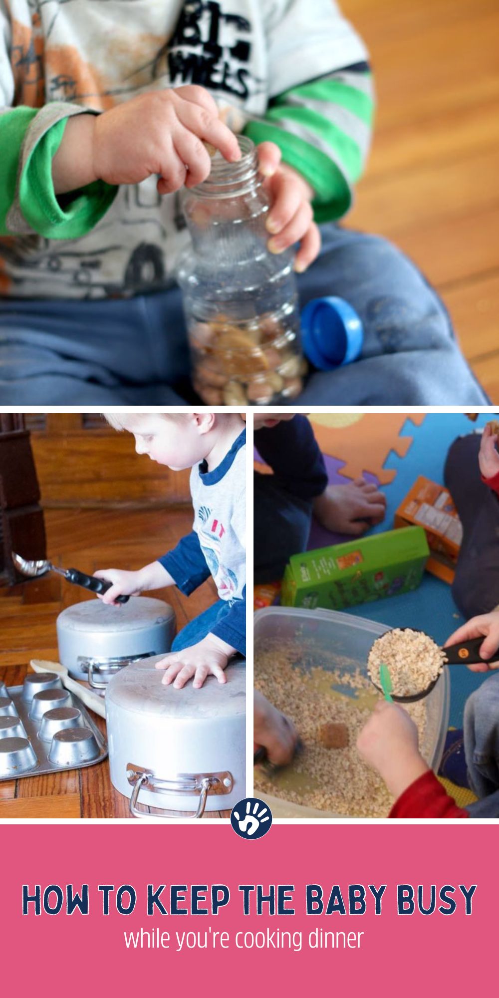 How to Keep the Baby Busy While Your Cooking Dinner - HOAWG®