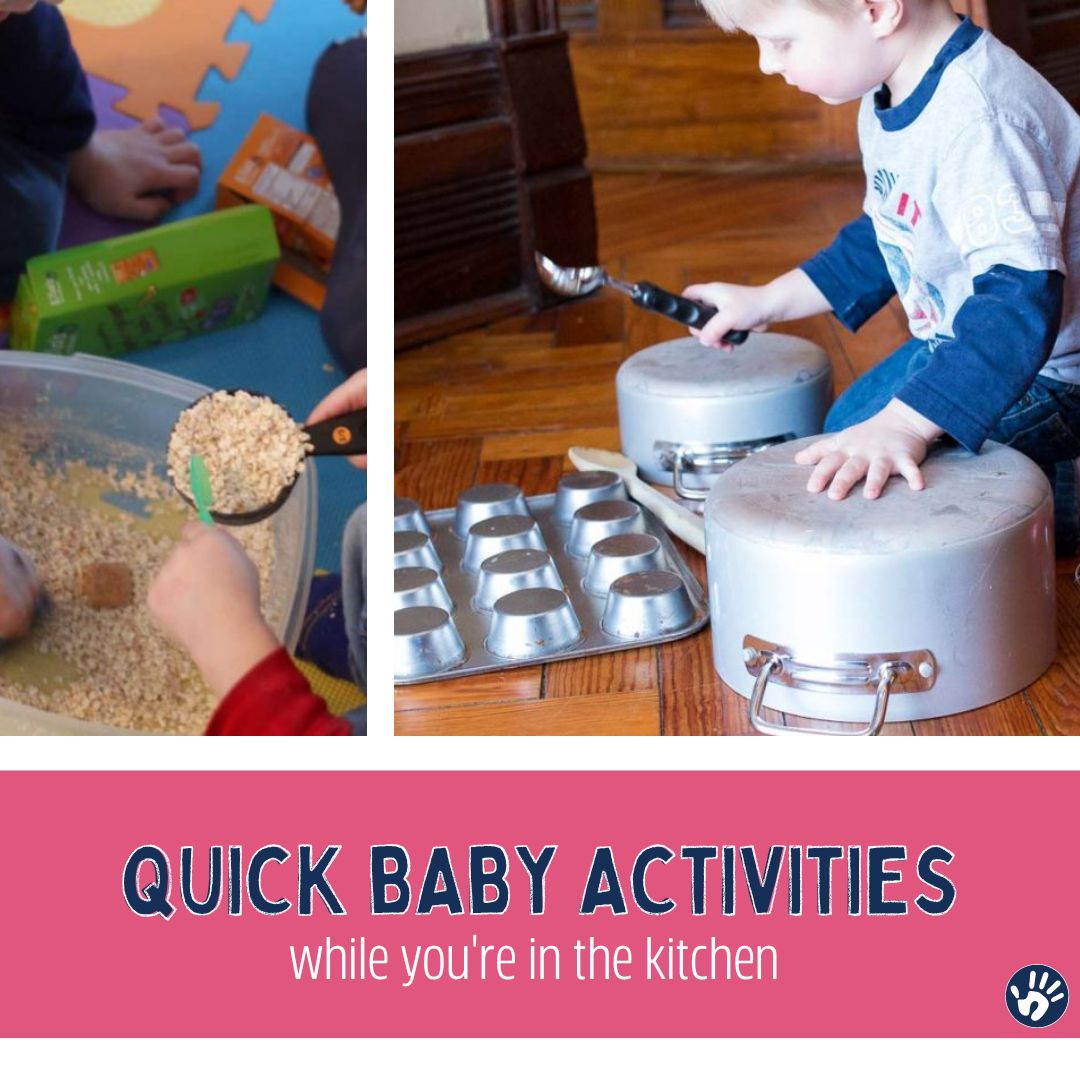 How to Keep the Baby Busy While Your Cooking Dinner - HOAWG®