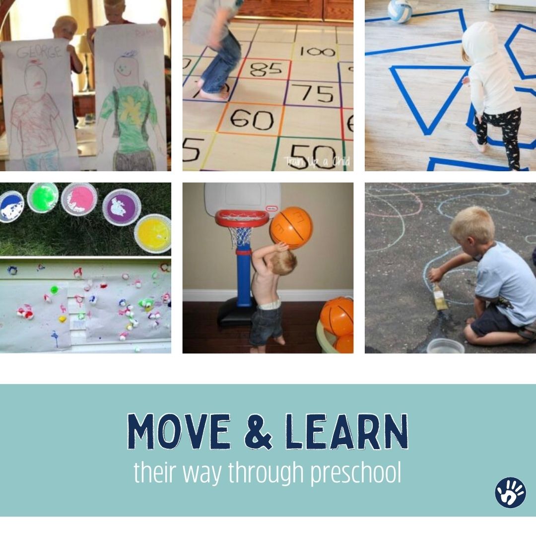 More than 30 Move & Learn Activities for Preschoolers