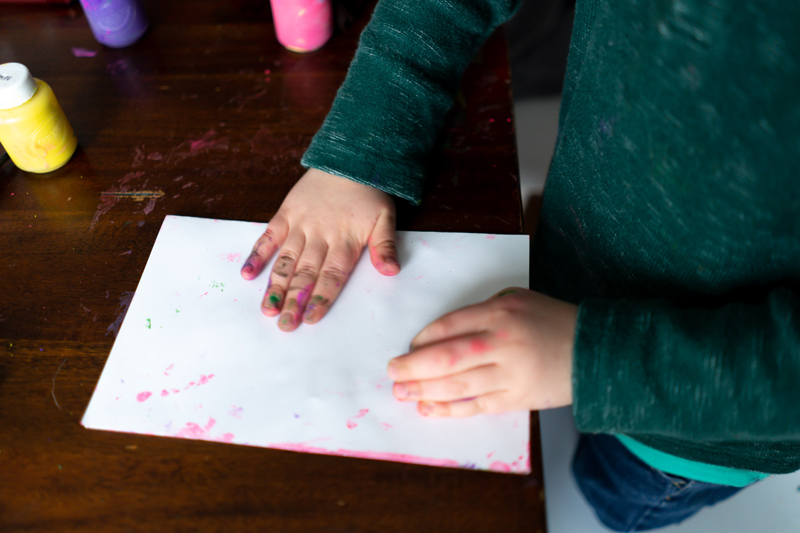 Paint Blot Symmetrical Butterfly Paintings as Beautiful Art Creations