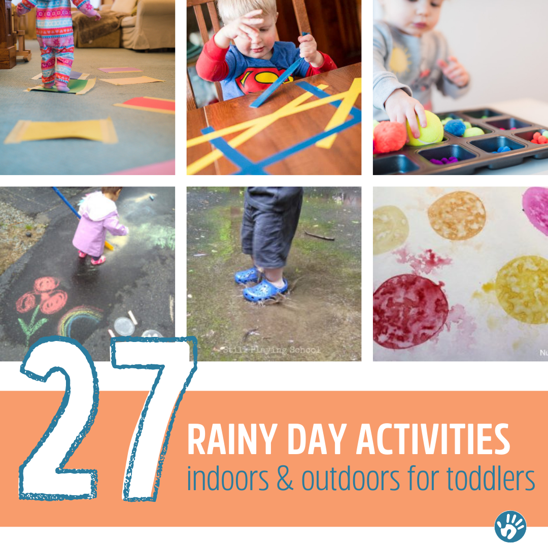 Super Fun Rainy Day Activities for Toddlers | Hands On As We Grow®