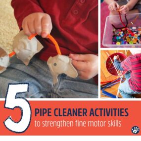 5 Pipe Cleaner Activity Ideas for Fine Motor Toddler Fun - HOAWG