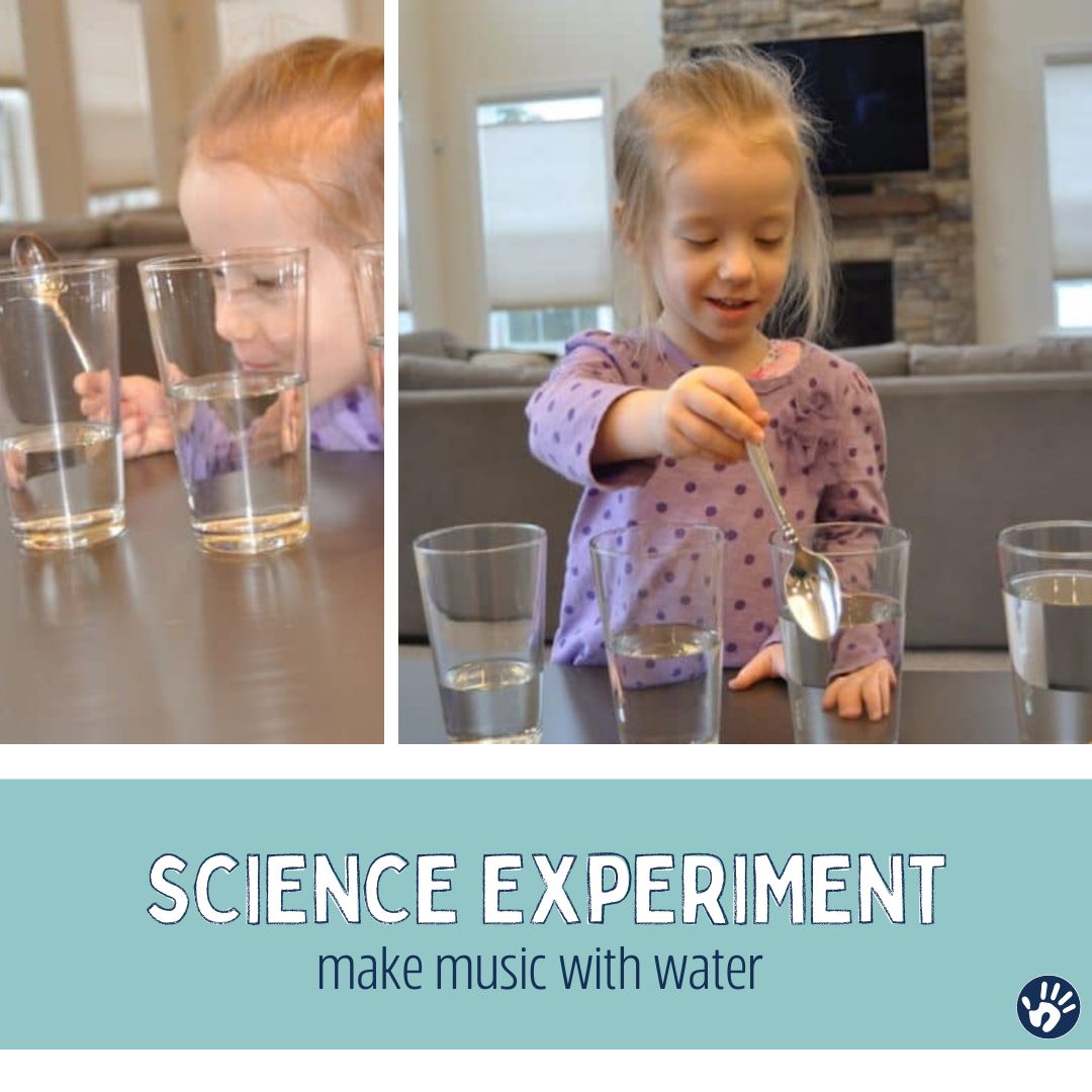 Kids' Science Experiment to Make Music with Water