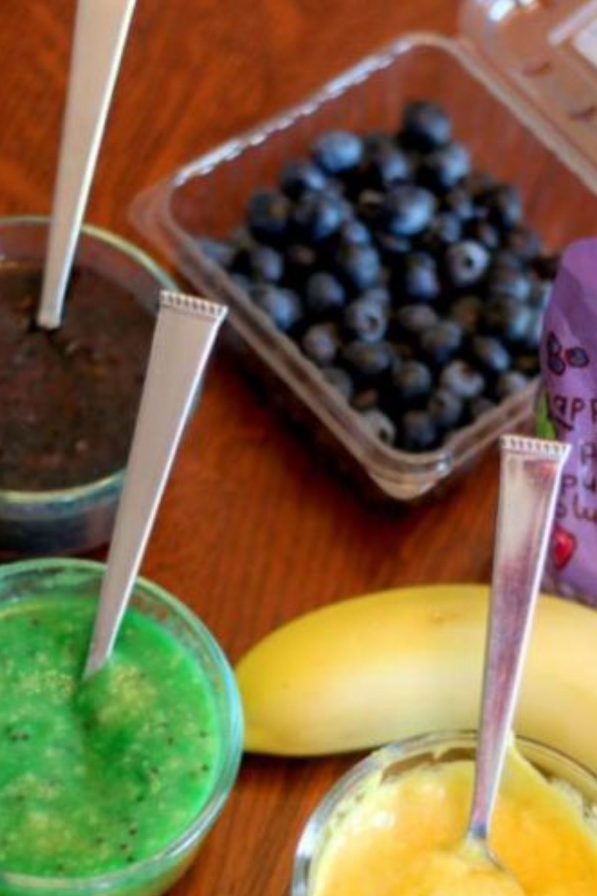 Finger Painting with Baby Food While Creating Memories