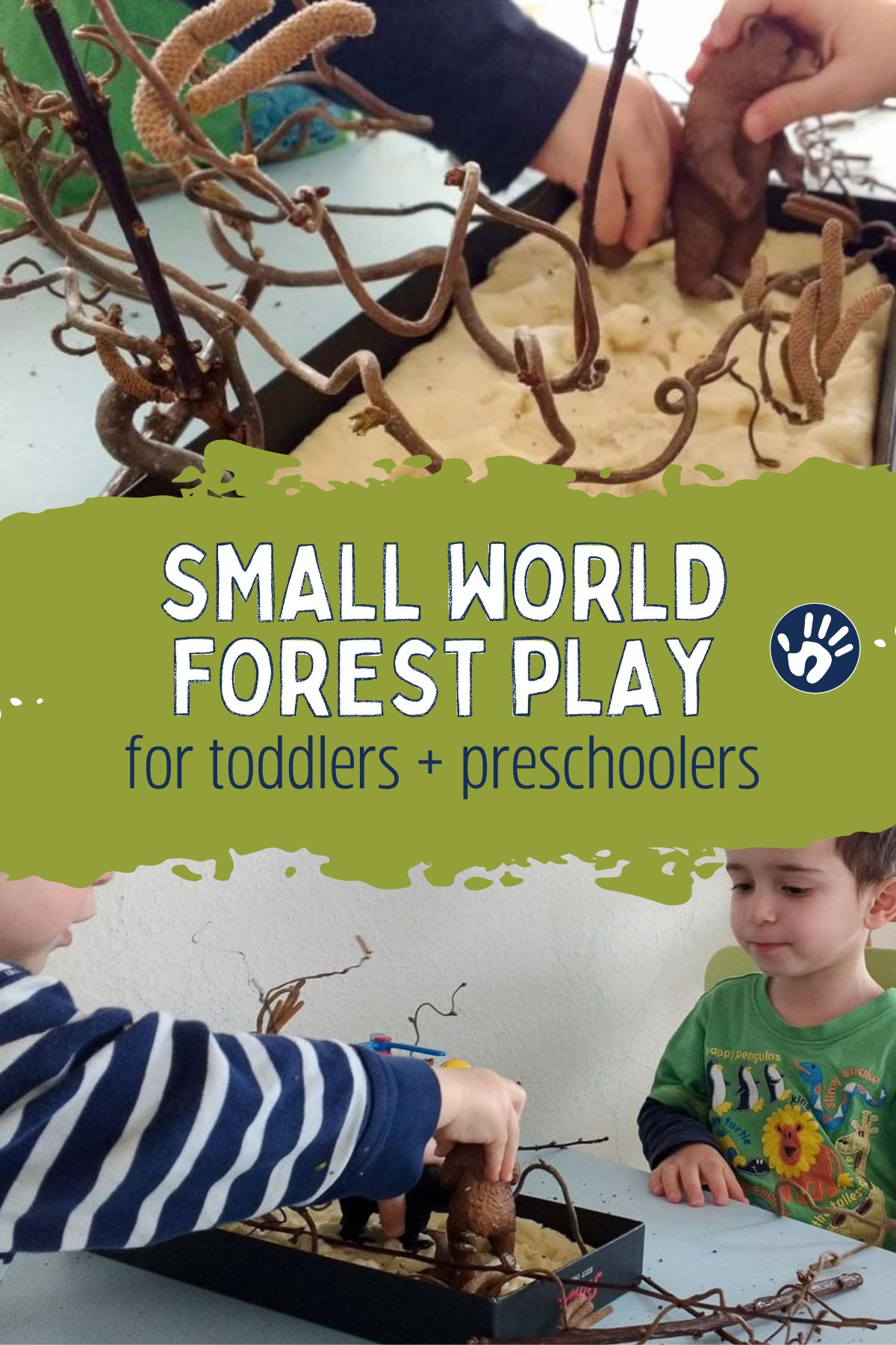 Small World Forest Play for Toddlers & Preschoolers - Hands On As We Grow®