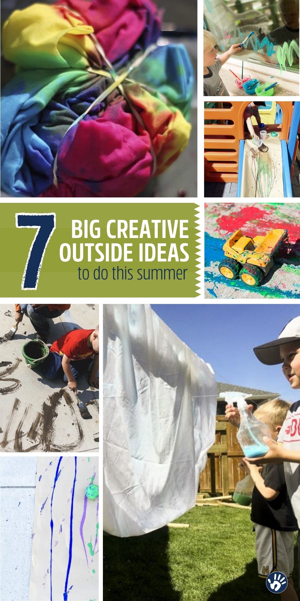 7 Summer Art Projects to Do Outside - Hands On As We Grow®