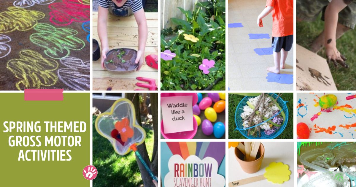 48 Spring Themed Activities for Preschoolers to Develop All Areas