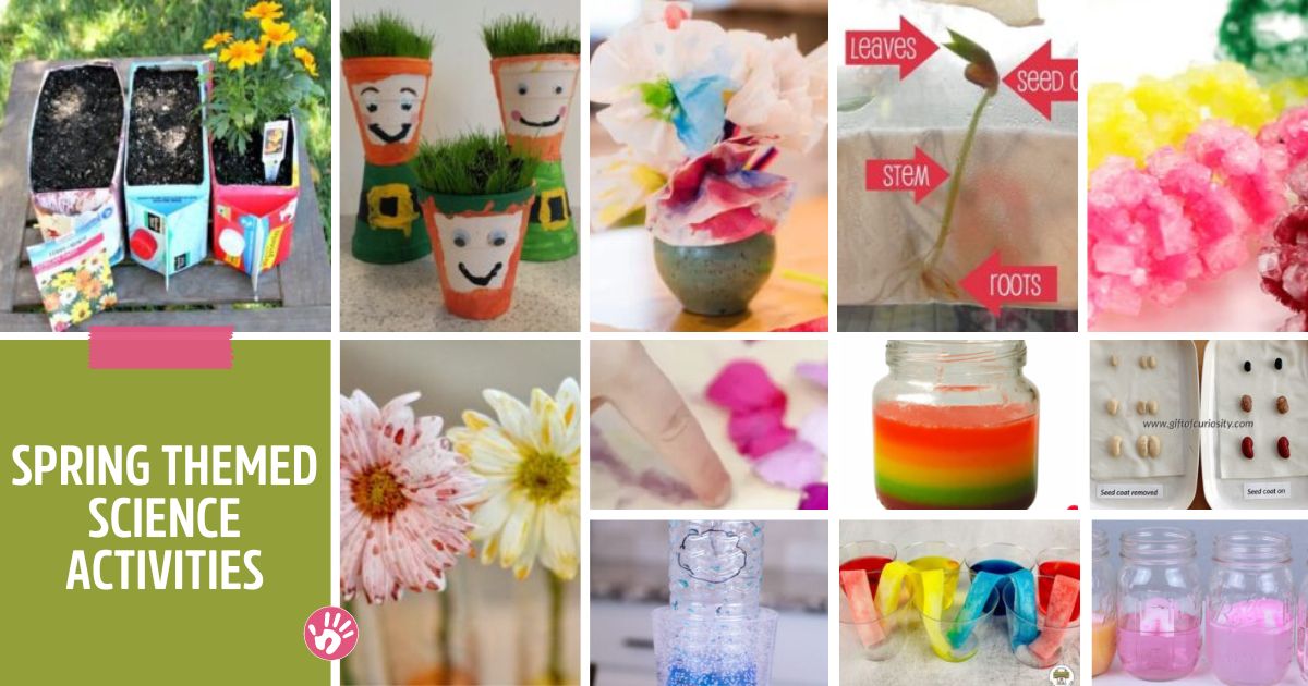 48 Spring Themed Activities for Preschoolers to Develop All Areas