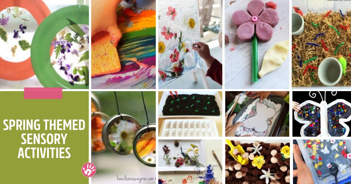 48 Spring Themed Activities for Preschoolers to Develop All Areas