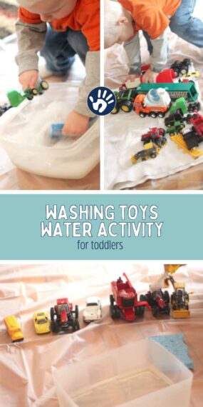 Washing Toys Water Activity for Toddlers