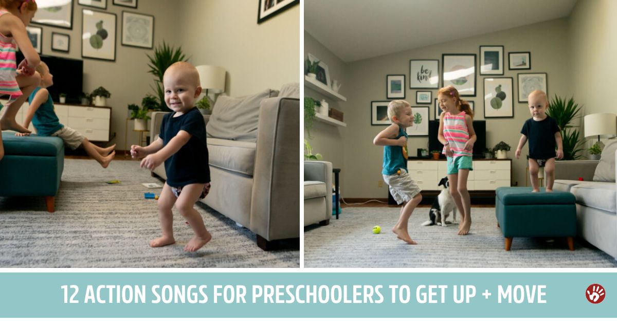 12 Action Songs for Preschoolers to Get Up and Moving - HOAWG