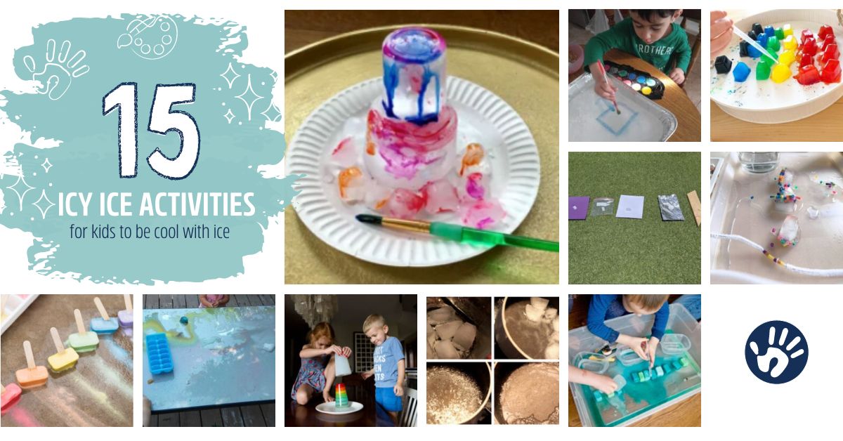 15 ICY Ice Activities for Kids to Be Cool with Ice - Hands On As We Grow®