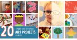 20 Back to School Art Projects for Kids - hands on : as we grow